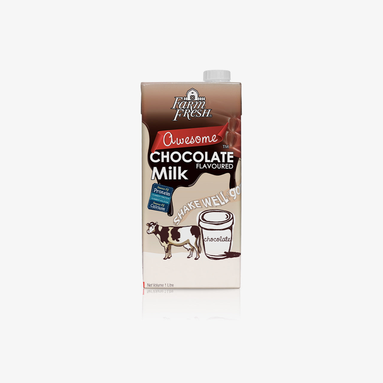 Farm Fresh UHT Chocolate Milk 1L x 12 Packs – farmfreshmilk