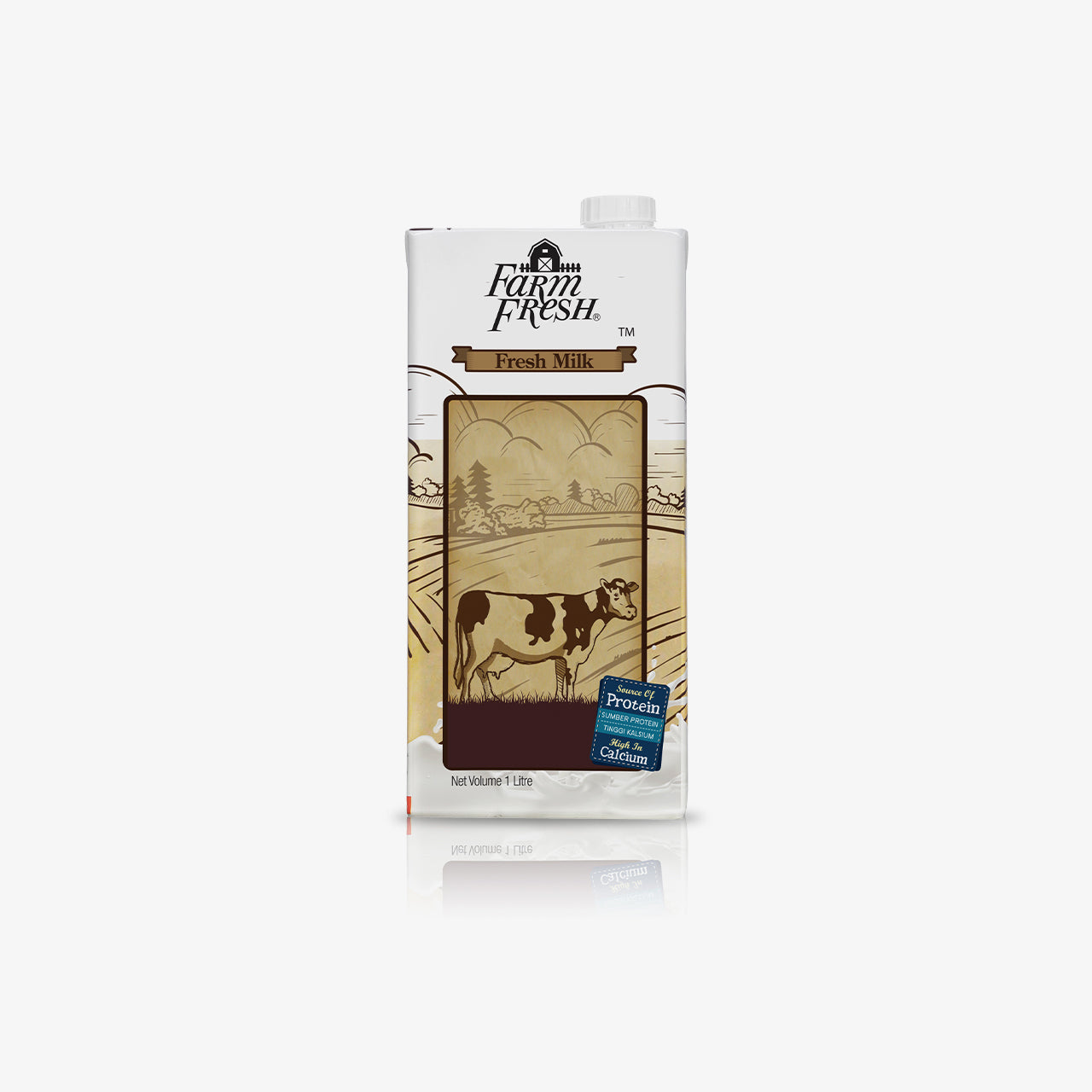 Farm Fresh UHT Fresh Milk 1L x 12 Packs – farmfreshmilk