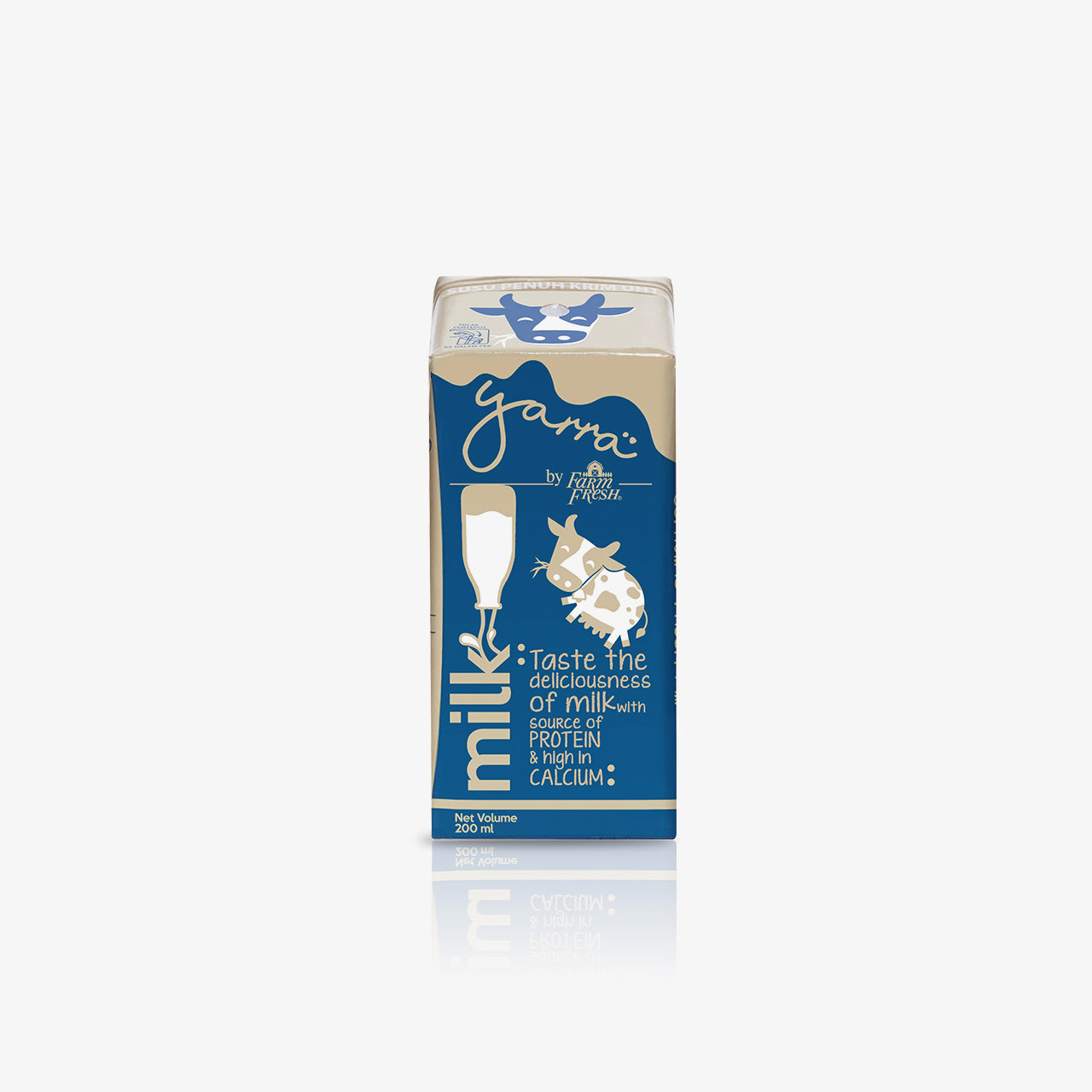 Yarra By Farm Fresh UHT Full Cream Milk 200ml x 24 Packs – farmfreshmilk